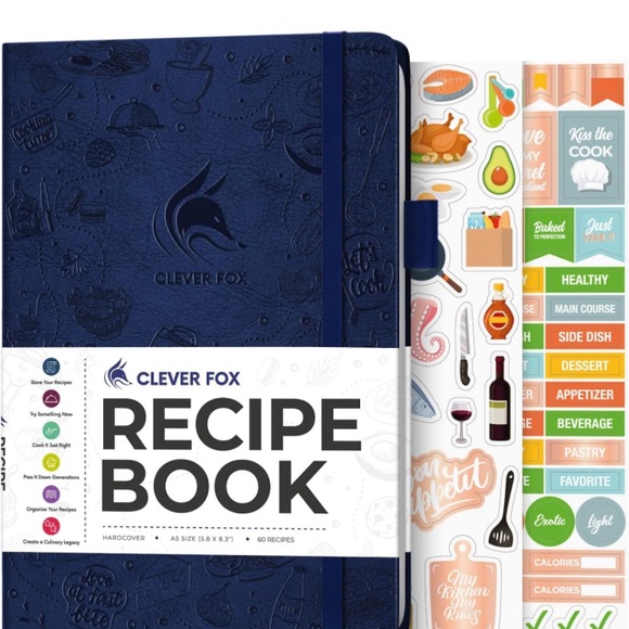 Clever Fox | Kitchen | Brand New Clever Fox Recipe Book Dark Navy ...